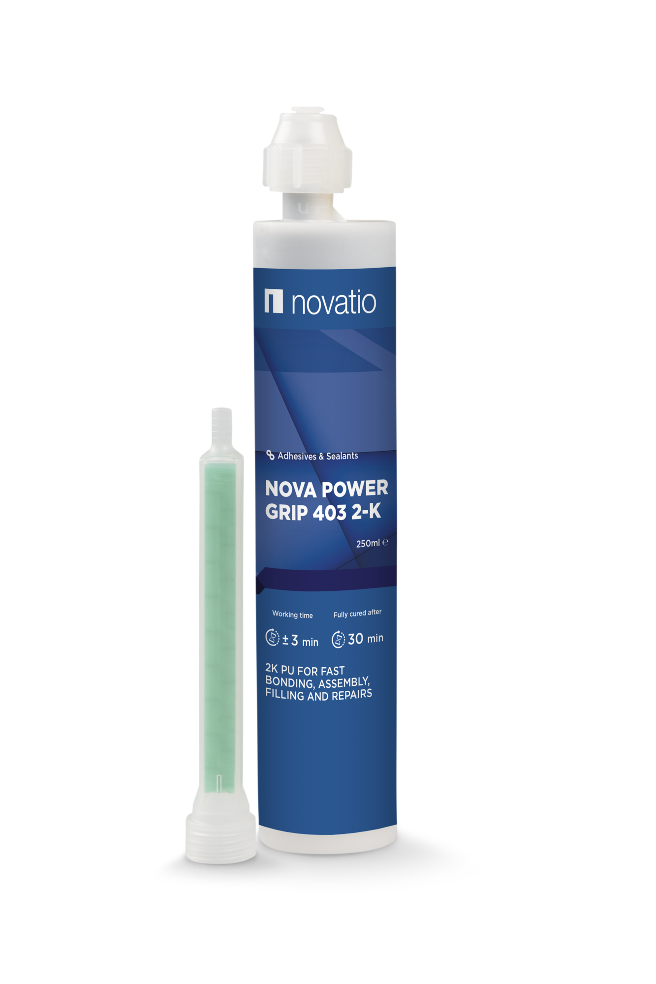 2K PU Pelti -ja muoviliima - Nova Power Grip 250 ml - Stando-car Oy ...